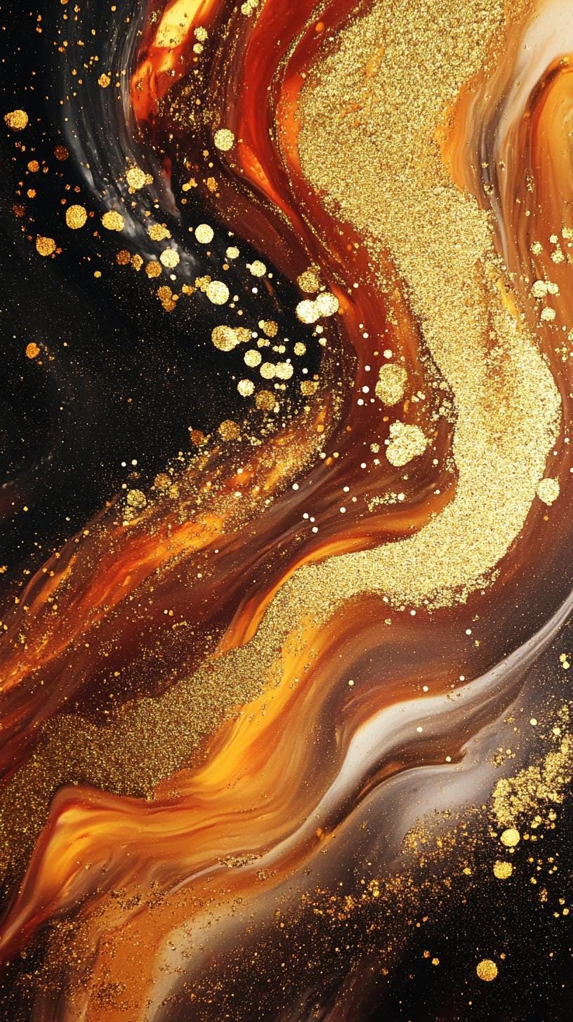 5 Digital Phone Wallpapers "gold Glitters" - Etsy