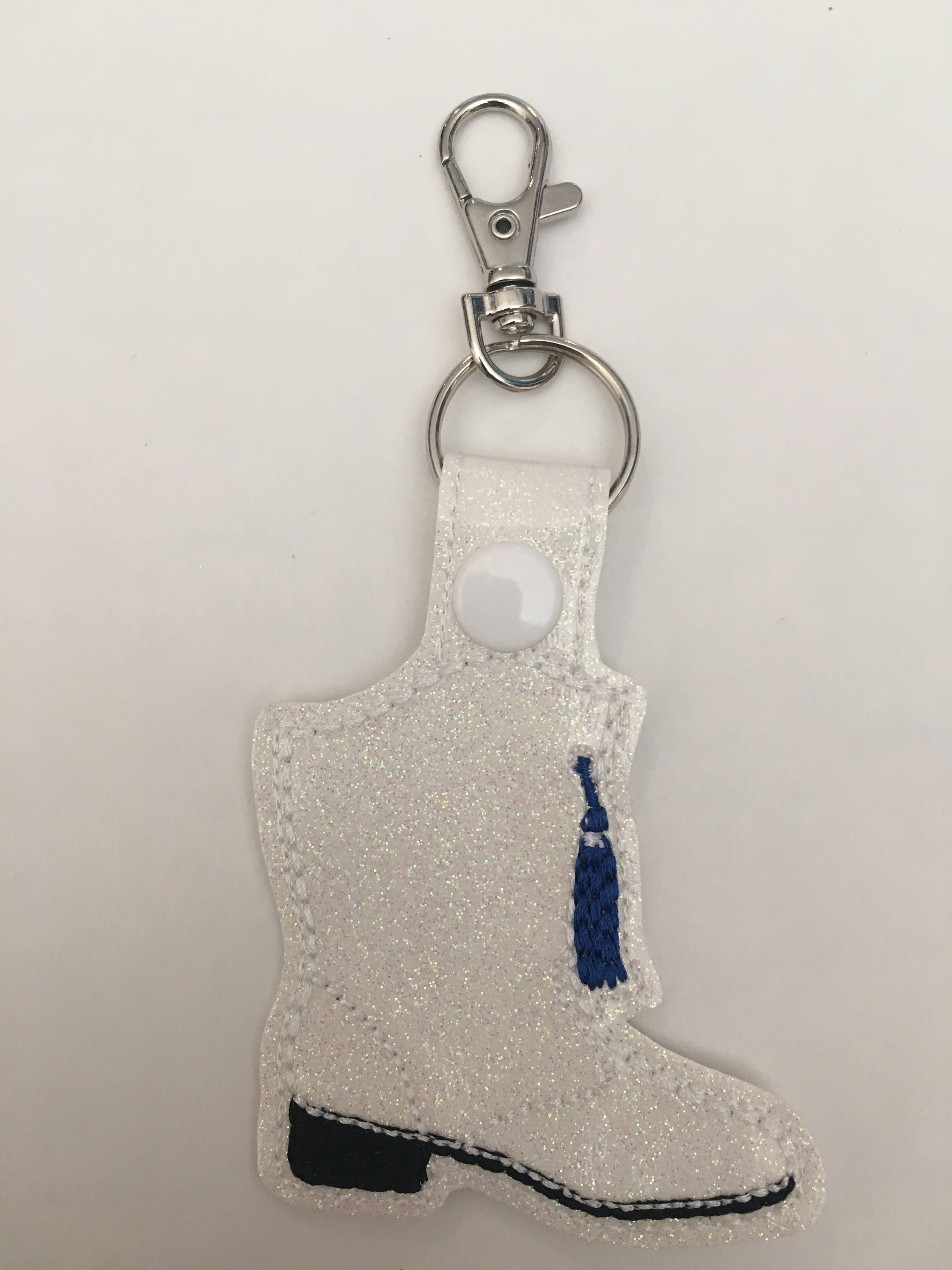 Drill Team Boot Keychain Customizable - Etsy