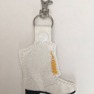 Drill Team Boot- Keychain- Customizable - Etsy