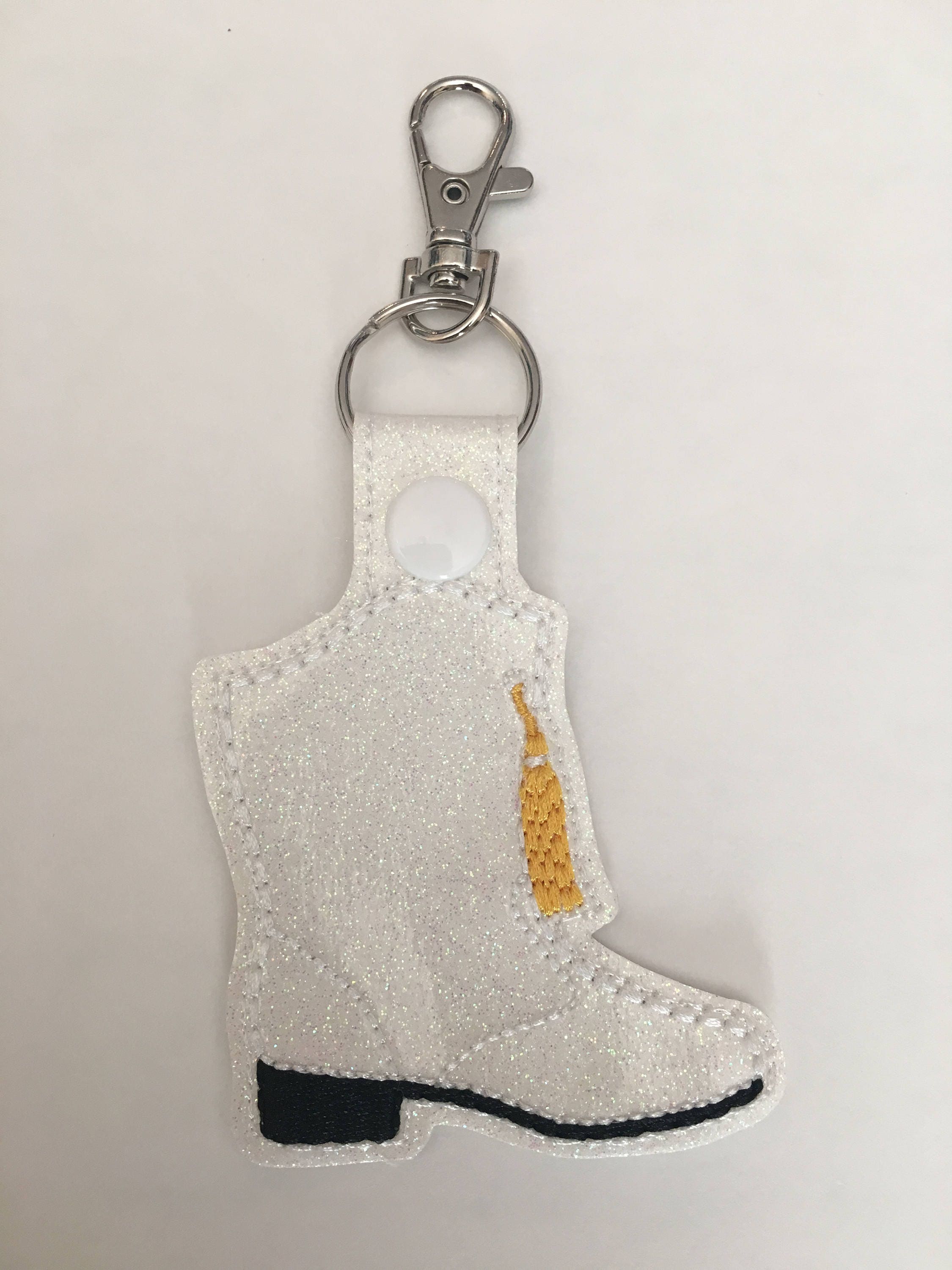 Drill Team Boot Keychain Customizable - Etsy