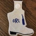 Drill Team Boot Keychain Customizable - Etsy