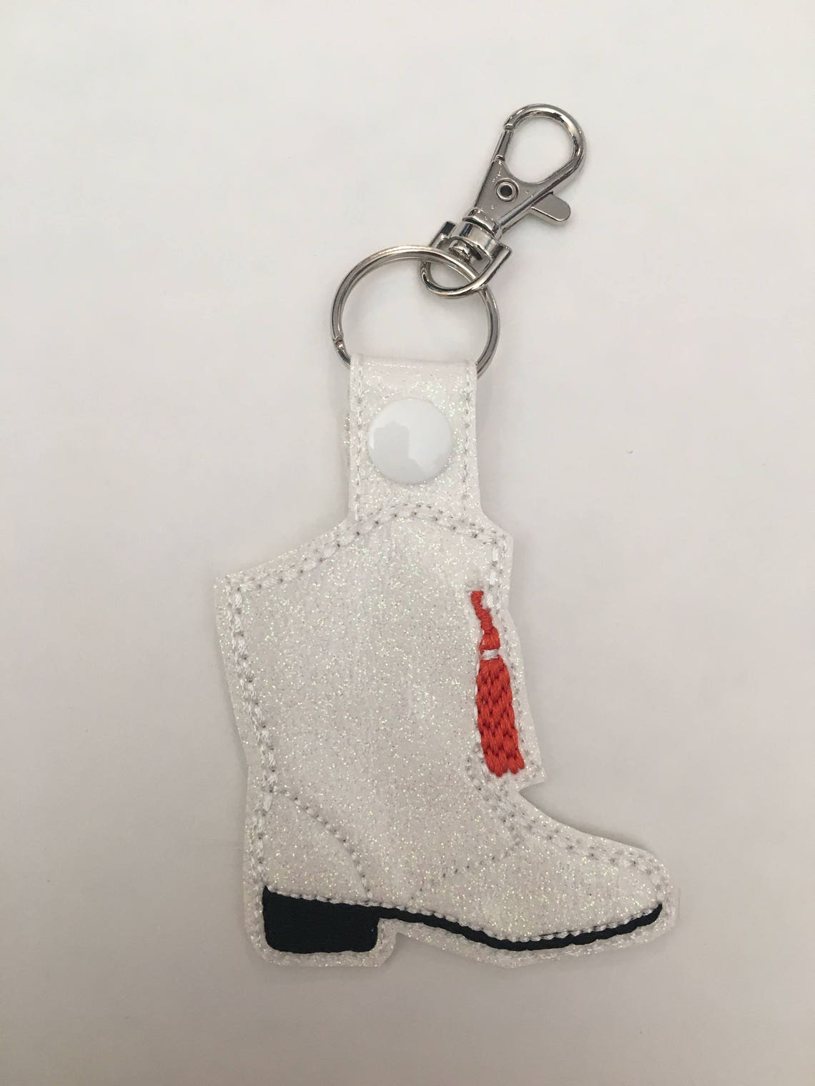 Drill Team Boot Keychain Customizable - Etsy