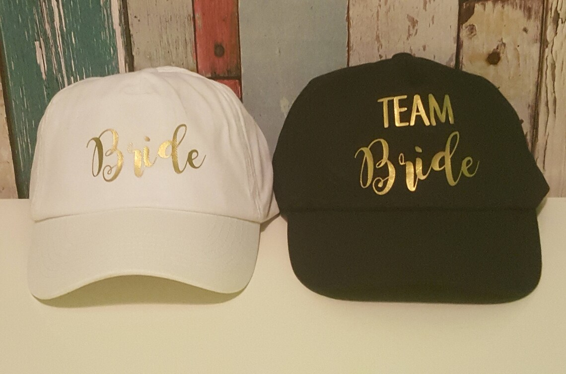 Team Bride Caps, Bride Tribe Baseball Caps, Team Bride, Hen Party Hat ...