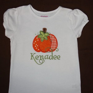 This Little Pumpkin is Going to Be a BIG SISTER/BROTHER Appliqued Shirt ...