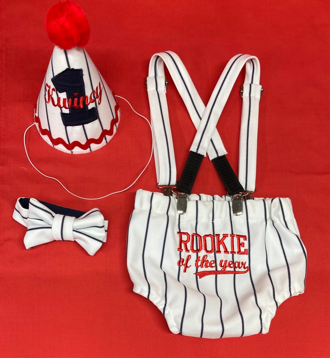 Rookie of the Year Baseball Cake Smash Outfit - Etsy