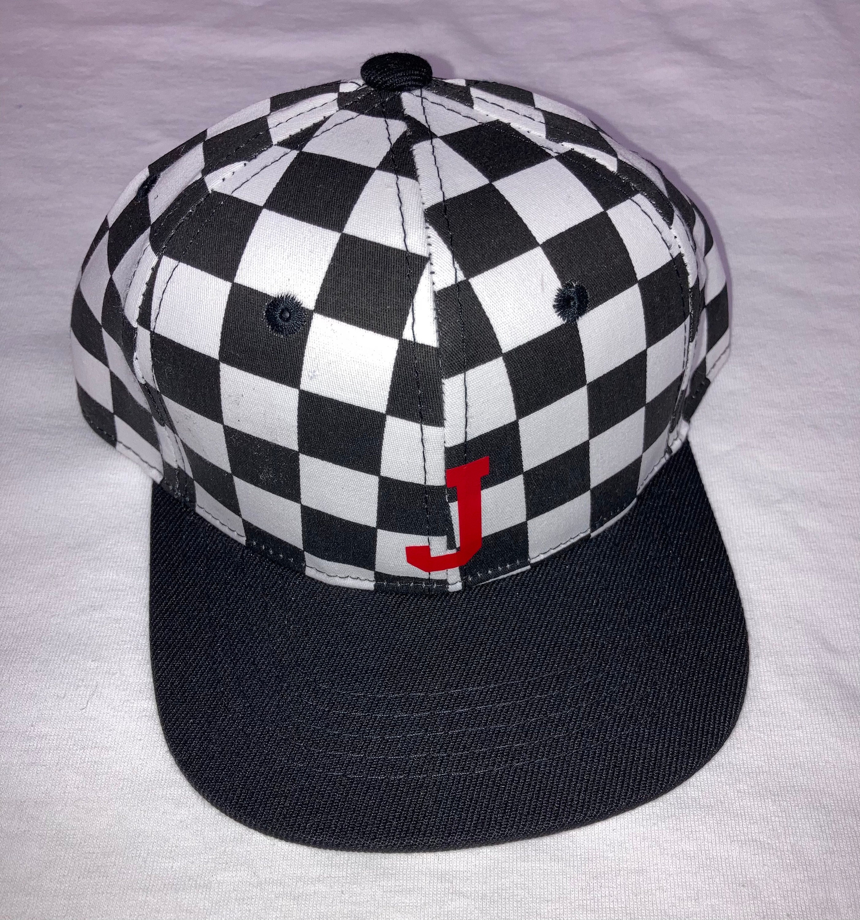 Infant/toddler Checkered Cap - Etsy