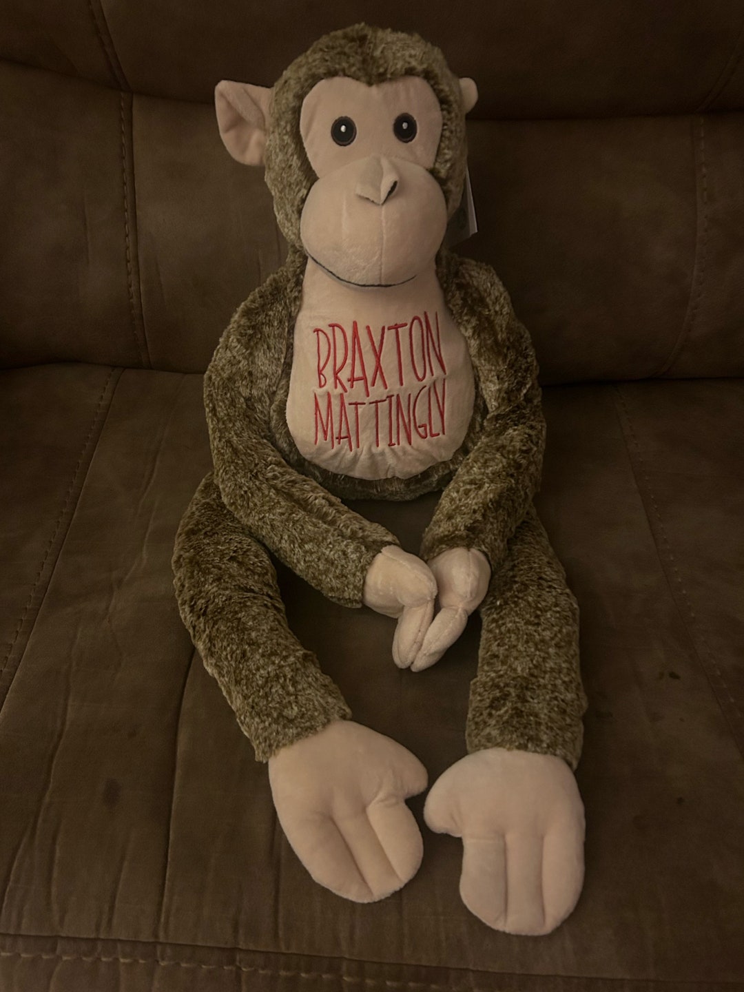 Long Legged Monkey Stuffed Animal - Etsy