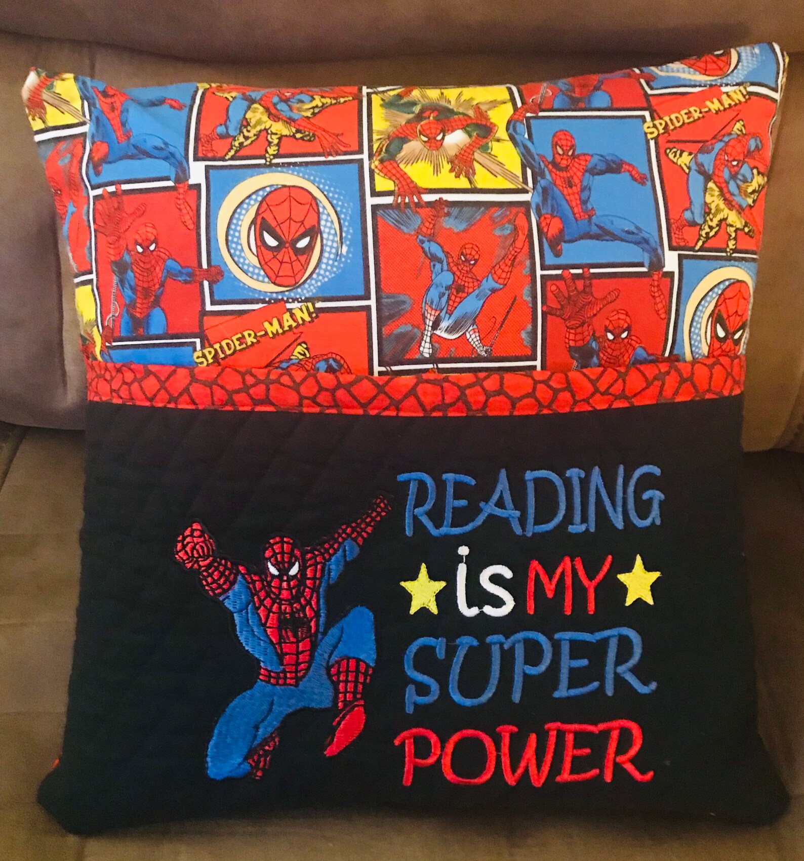 Western Reading Pillow Subway Design | Etsy