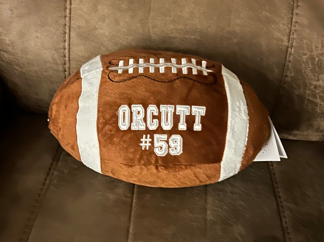 Personalized Stuffed Football - Etsy