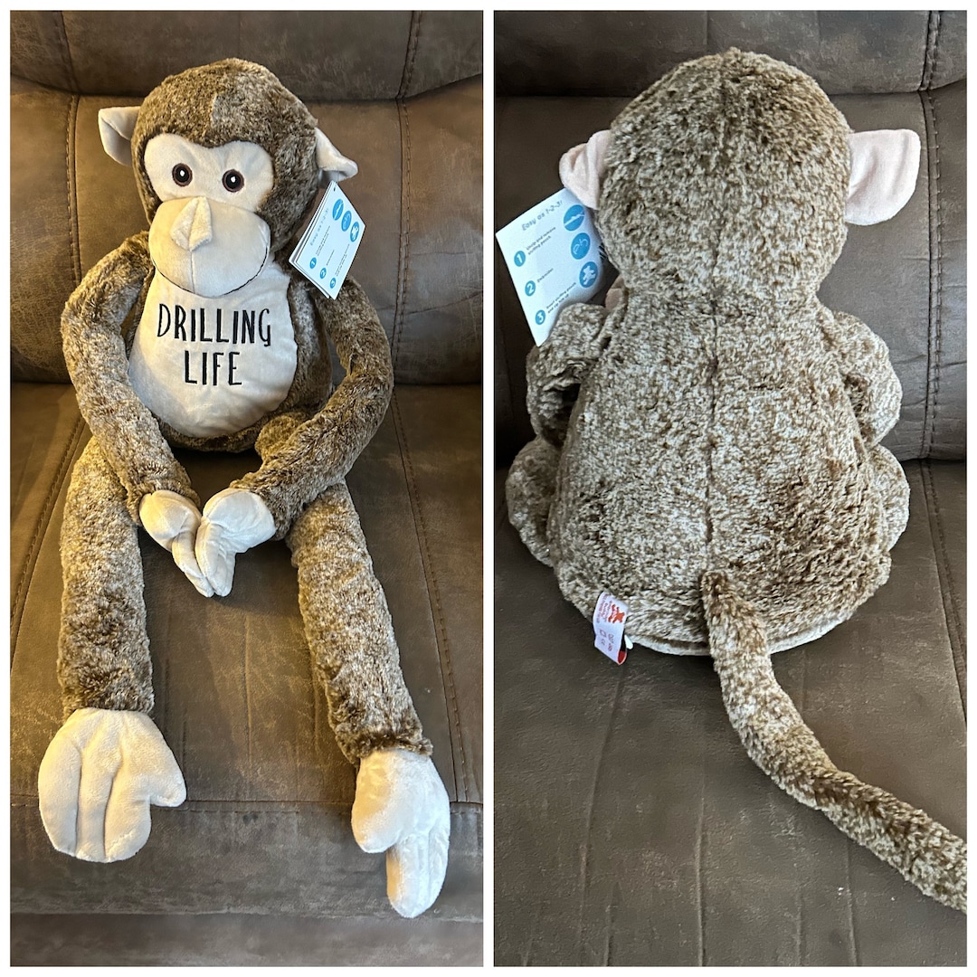 Long Legged Monkey Stuffed Animal - Etsy