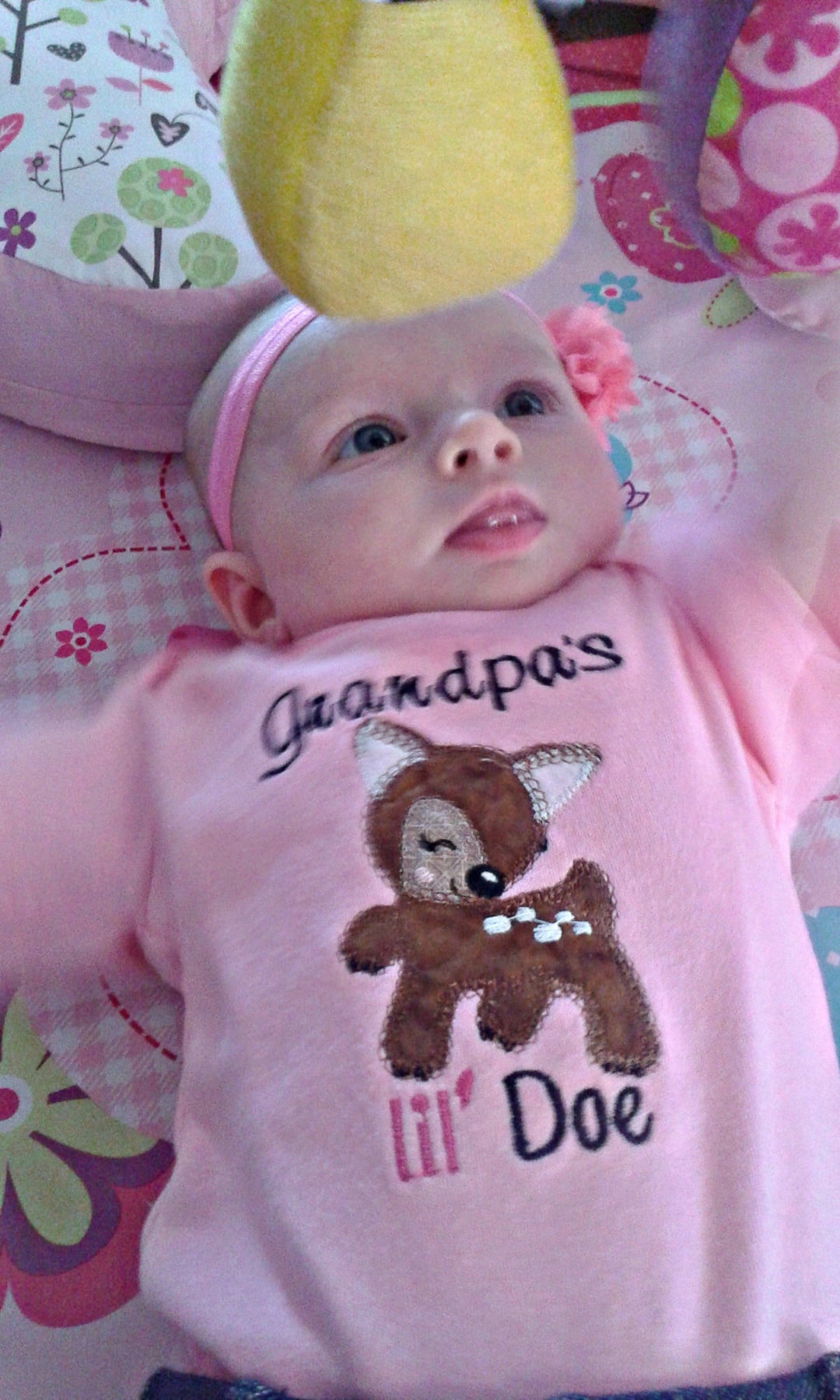 Grandpa's Lil' Doe Custom Embroidered Bodysuit - Etsy