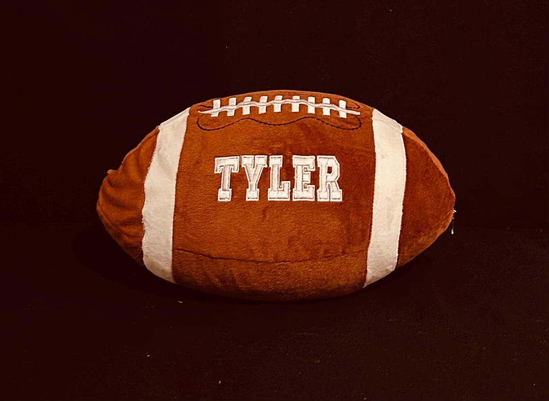 Personalized Stuffed Football - Etsy