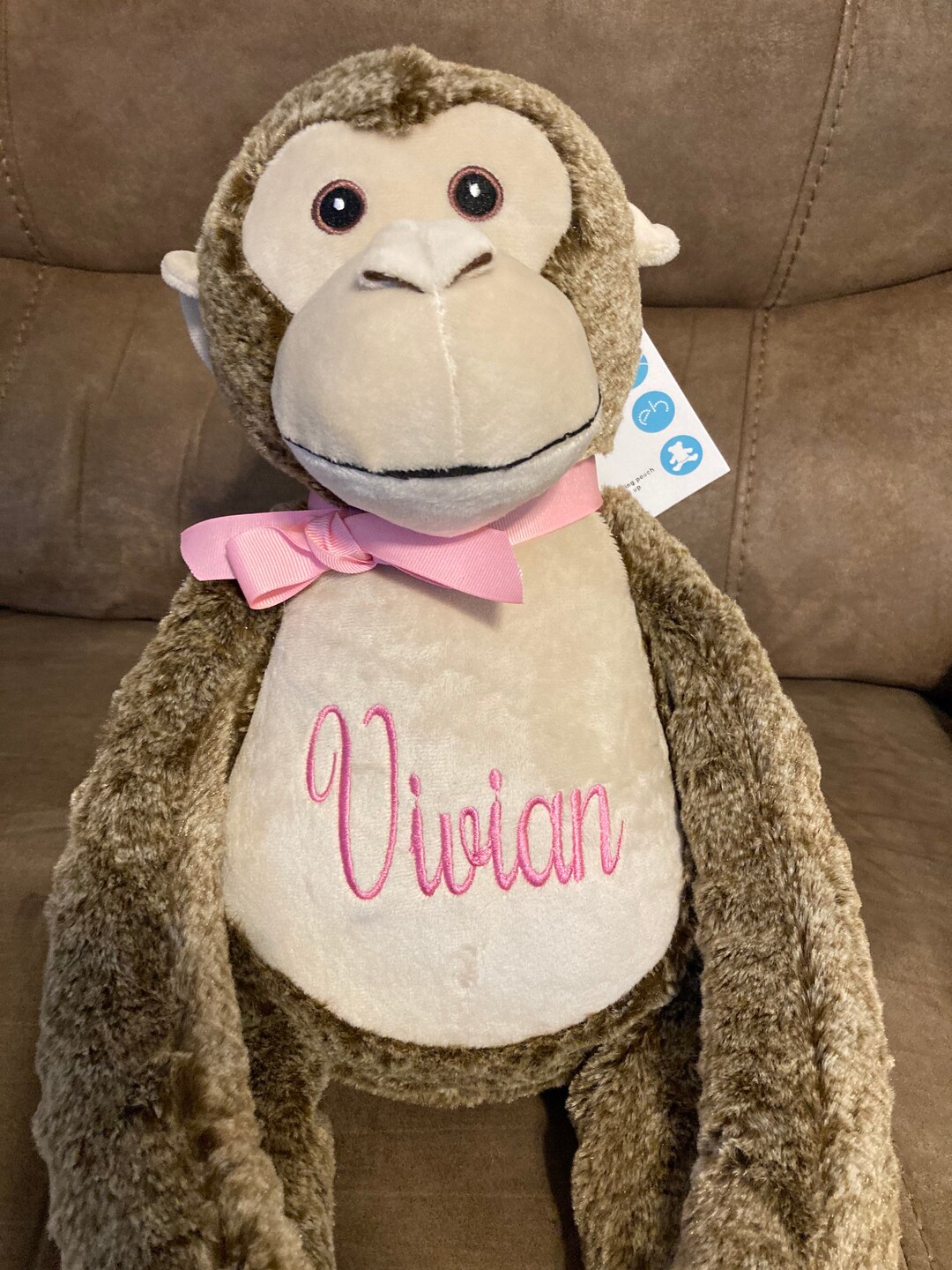 Long Legged Monkey Stuffed Animal - Etsy