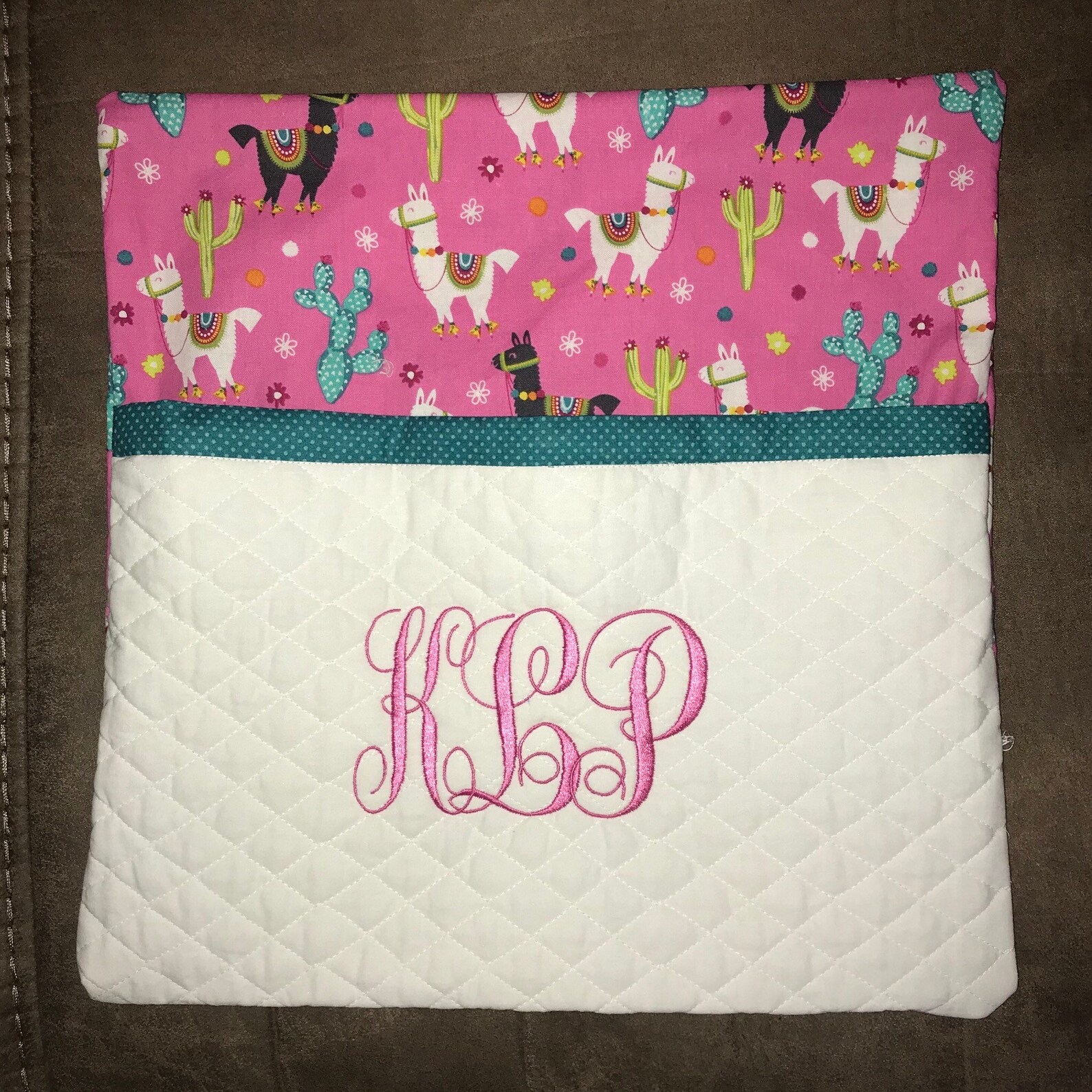 Custom Monogrammed Western Reading Pillow - Etsy