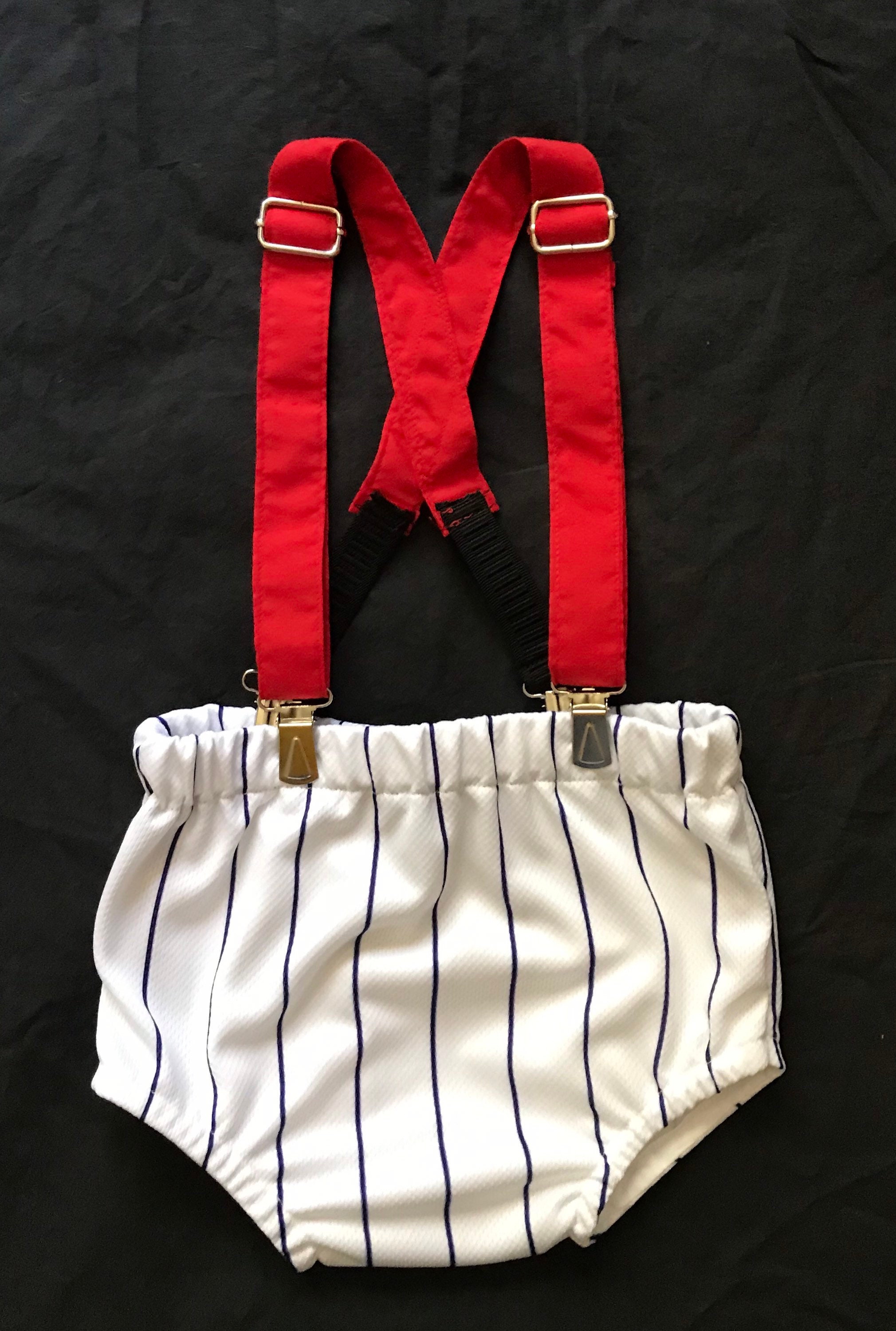 Rookie of the Year Baseball Diaper Cover Suspenders and Bow - Etsy