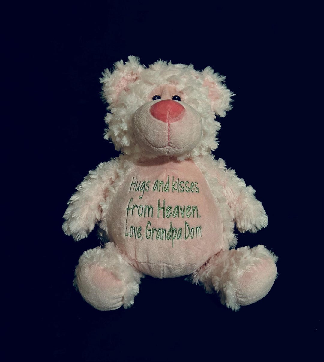 Personalized Stuffed Bear - Etsy