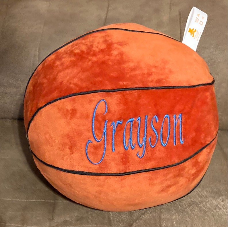 Personalized Stuffed Basketball - Etsy