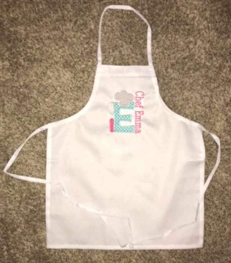 Custom Appliqued Chef Apron - Etsy
