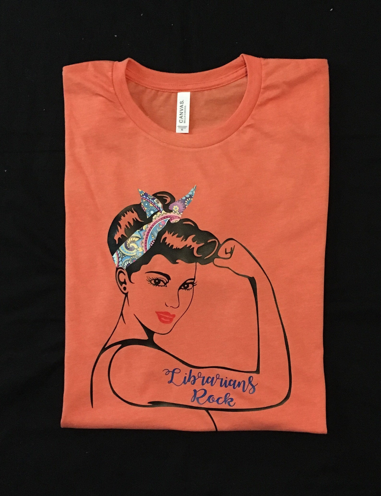 Librarians Rock Iron-on Vinyl Shirt - Etsy