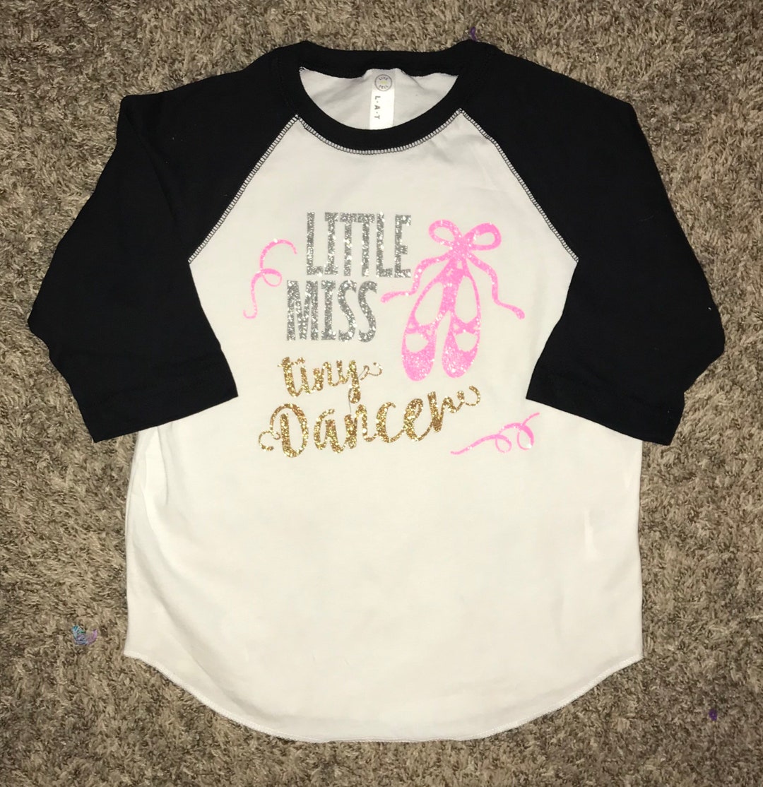 Little Miss Tiny Dancer Iron-on Vinyl Shirt - Etsy