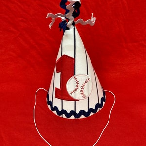 Baseball Birthday Hat - Etsy