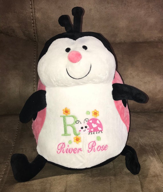 Personalized Stuffed Ladybug - Etsy