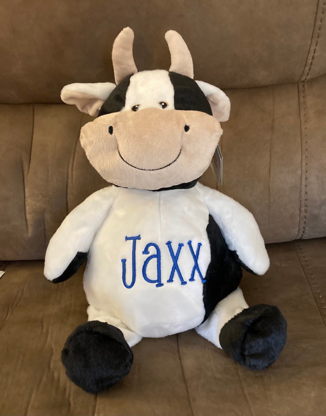 Personalized Stuffed Cow - Etsy