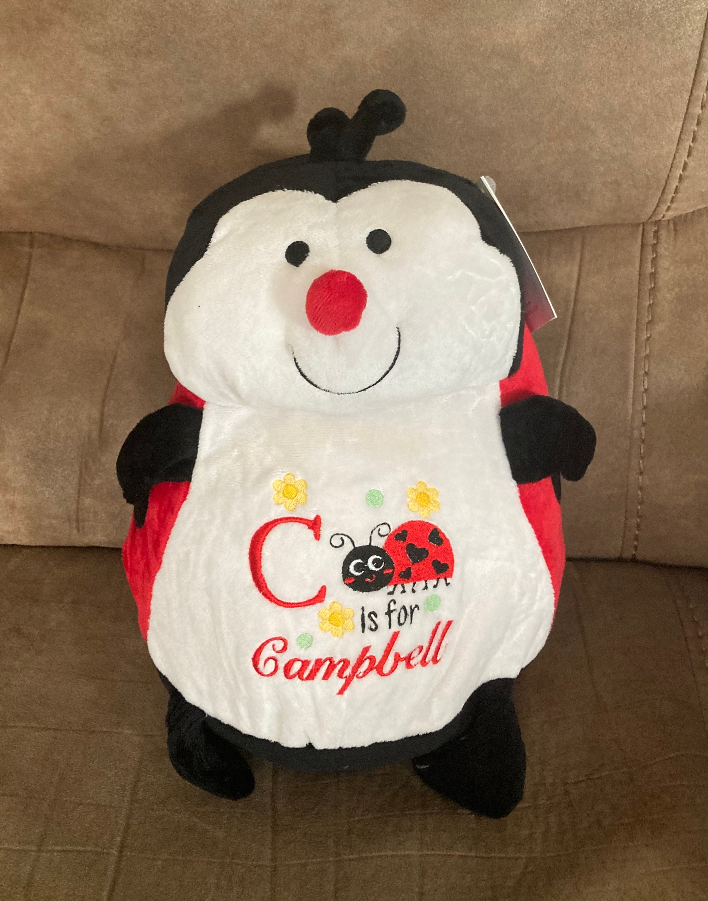 Personalized Stuffed Ladybug - Etsy