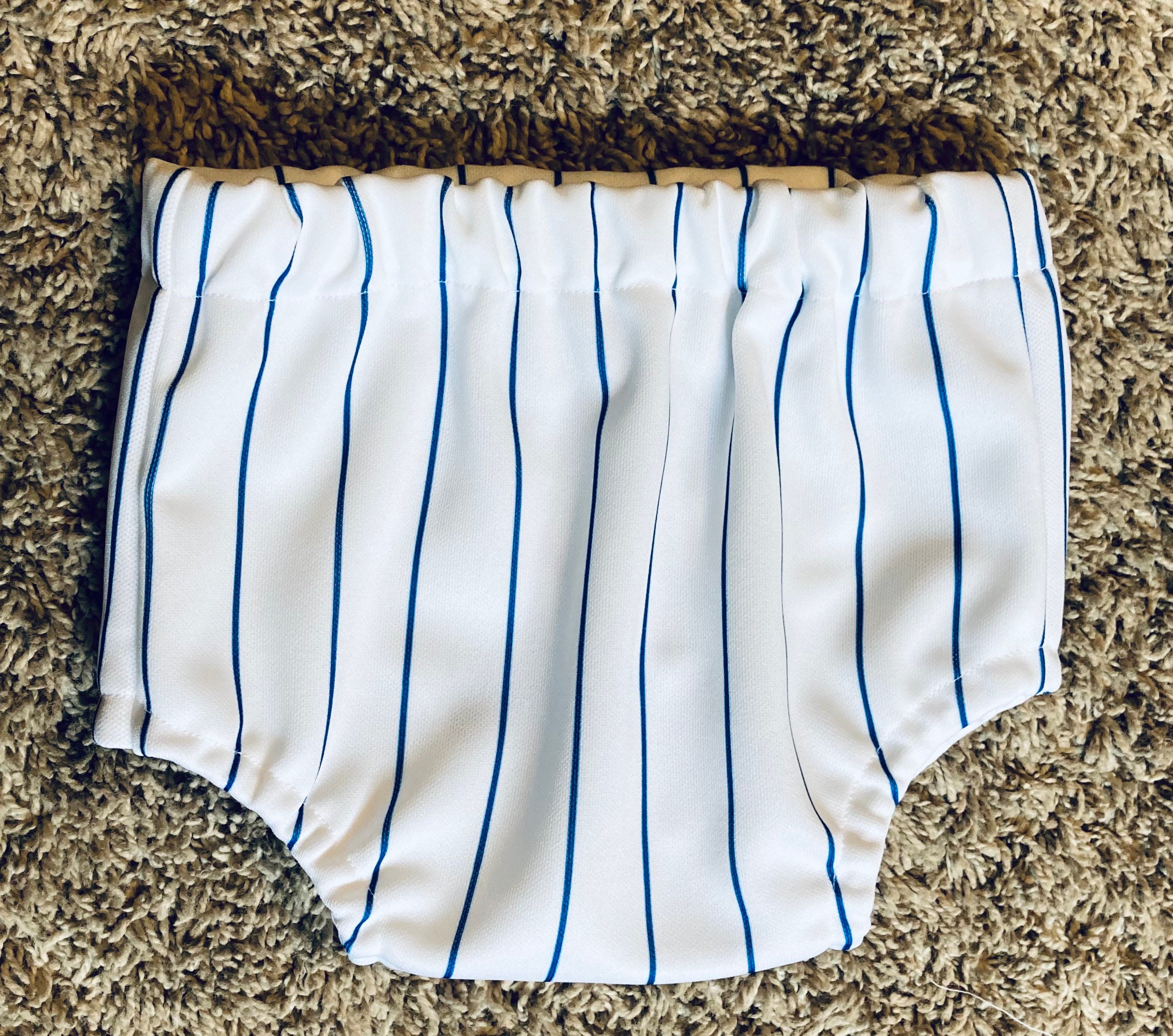 Rookie of the Year Pinstripe Baseball Diaper Cover | Etsy