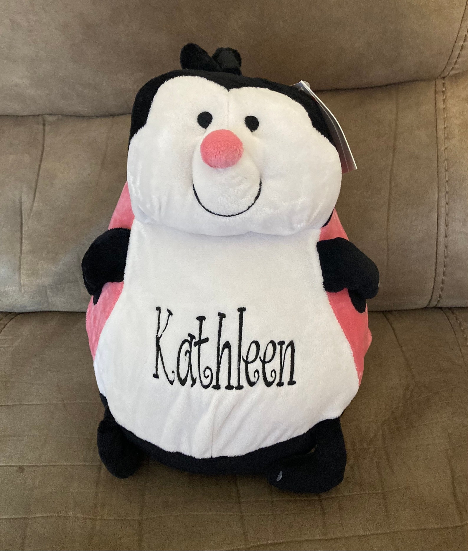 Personalized Stuffed Ladybug - Etsy