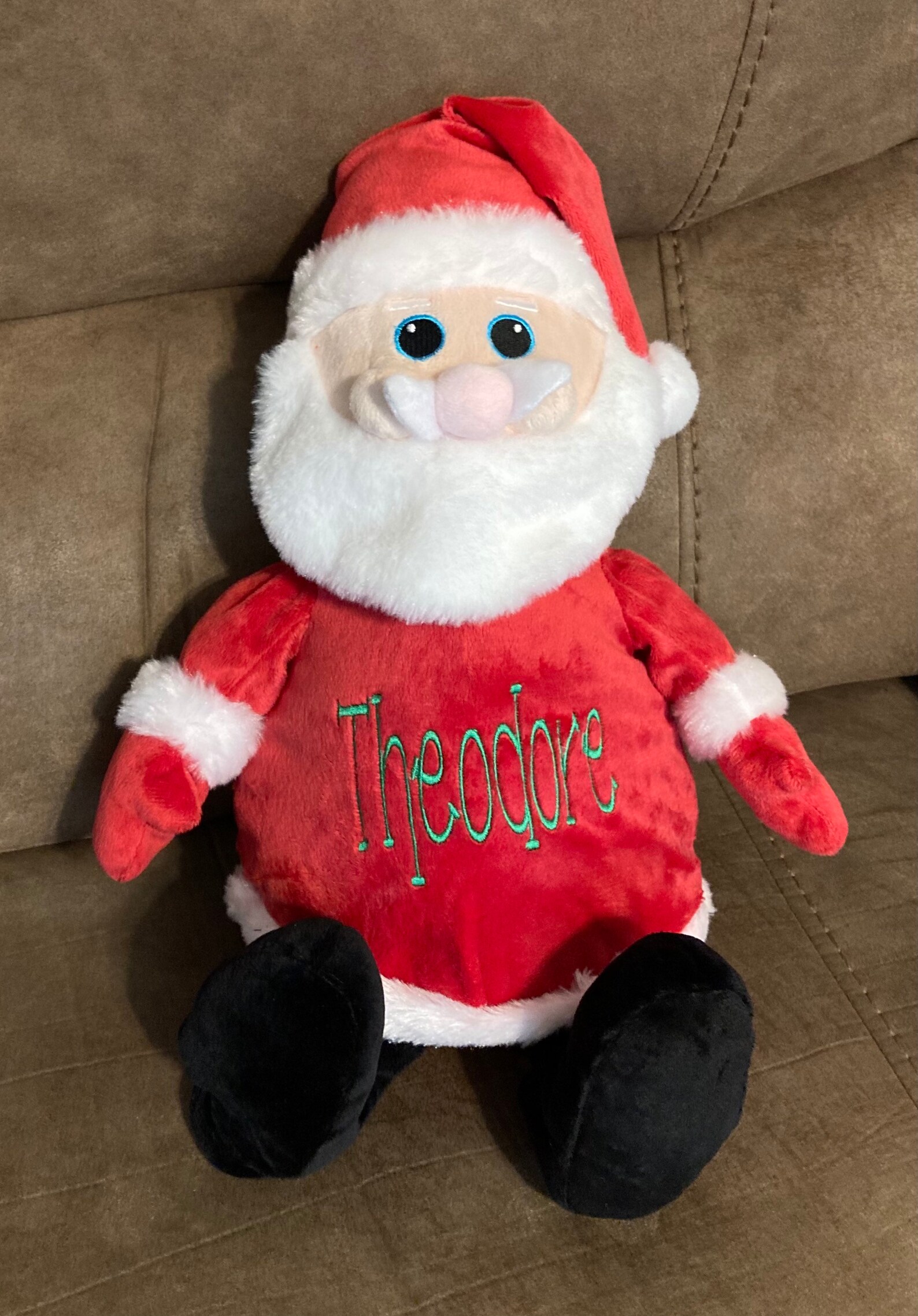 Personalized Stuffed Christmas Santa Claus - Etsy