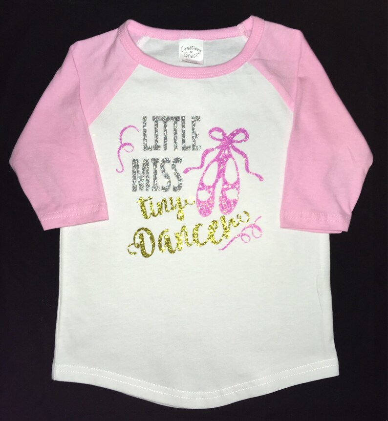 Little Miss Tiny Dancer Iron-on Vinyl Shirt - Etsy