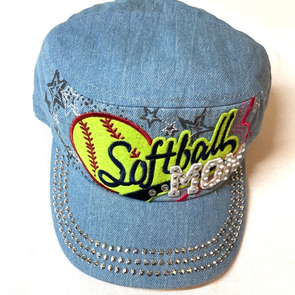 Softball Mom Cap - Etsy