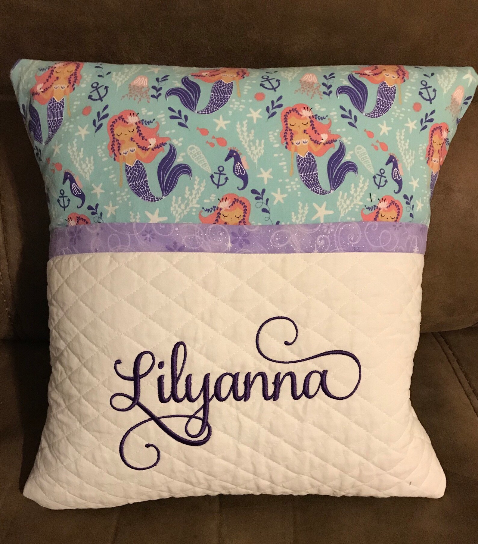 Custom Monogrammed Western Reading Pillow - Etsy