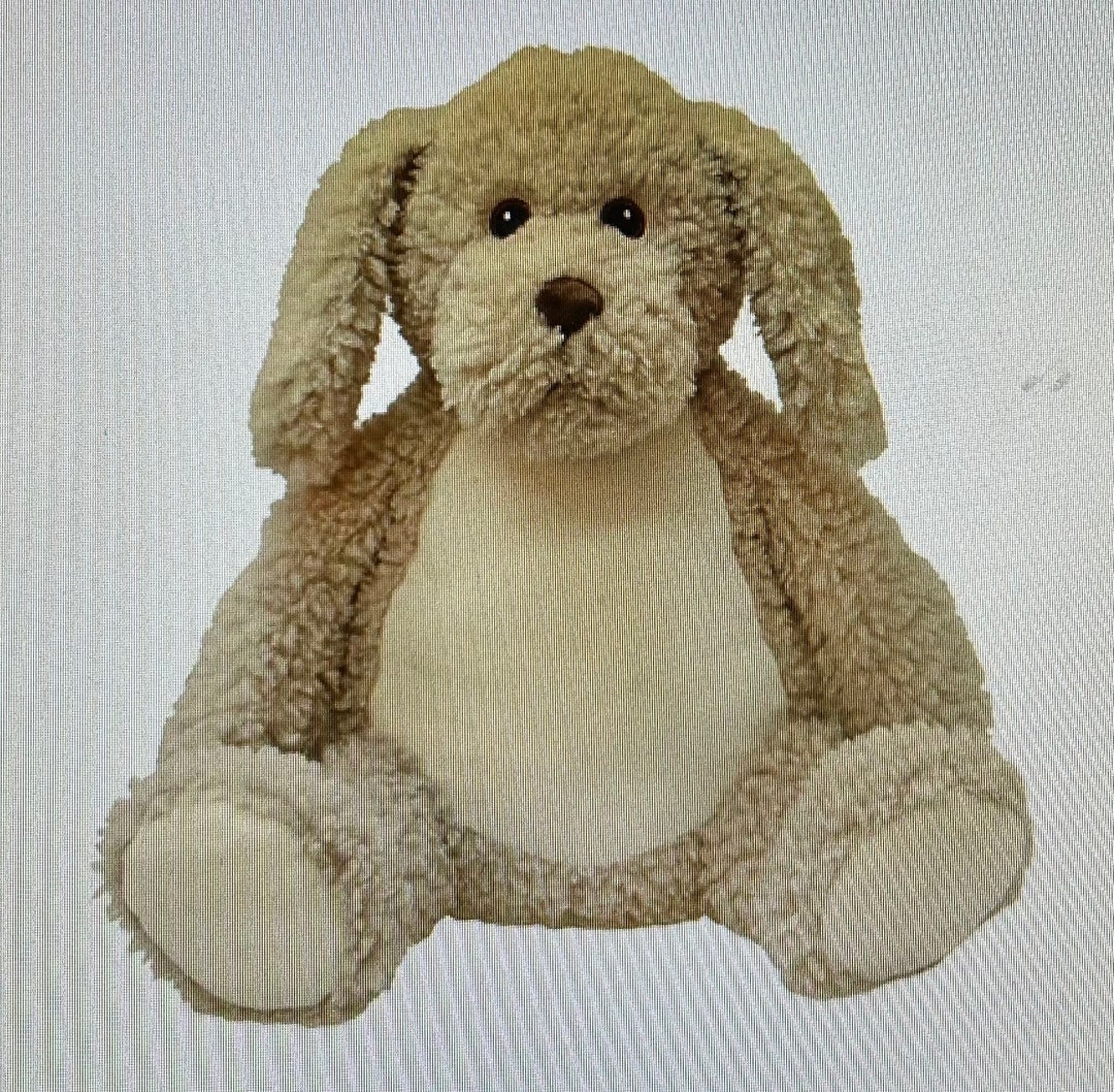 Personalized Stuffed Toffee Dog - Etsy