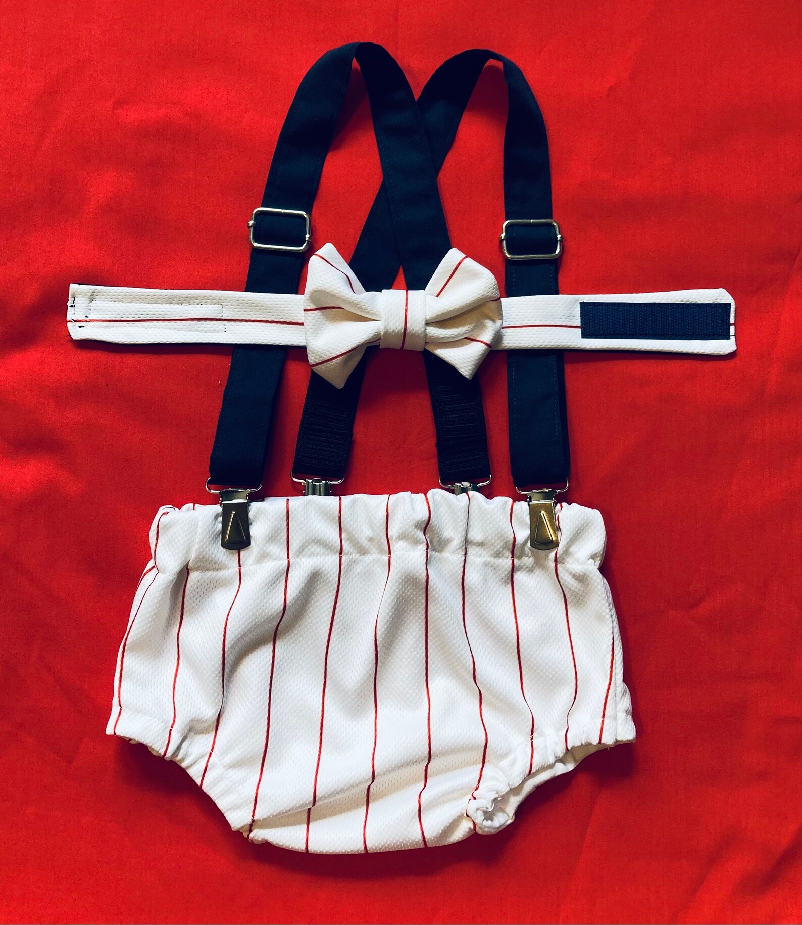 Rookie of the Year Baseball Diaper Cover Suspenders and Bow | Etsy