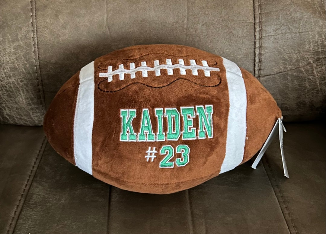 Personalized Stuffed Football - Etsy