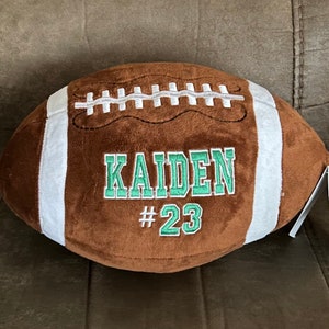 Personalized Stuffed Football - Etsy