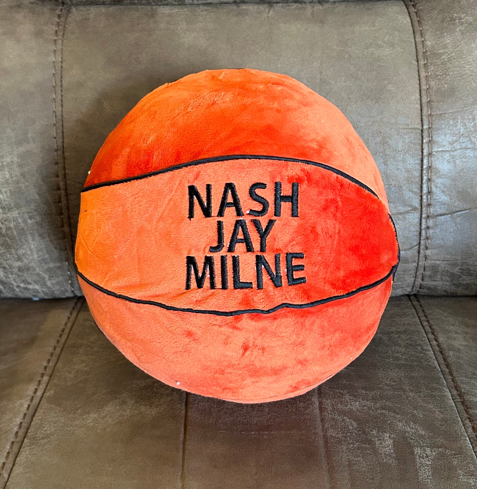 Personalized Stuffed Basketball - Etsy