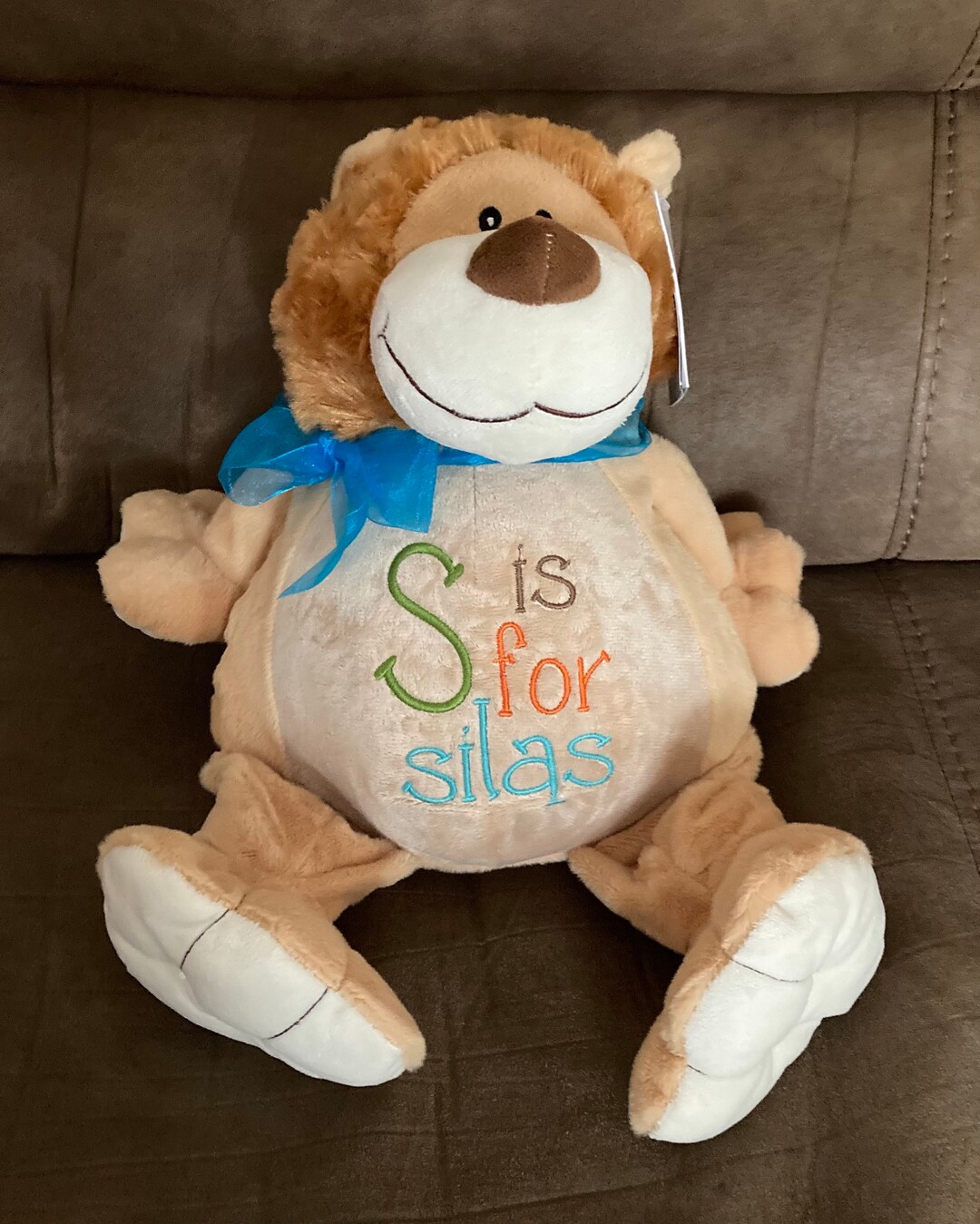Personalized Stuffed Lion - Etsy