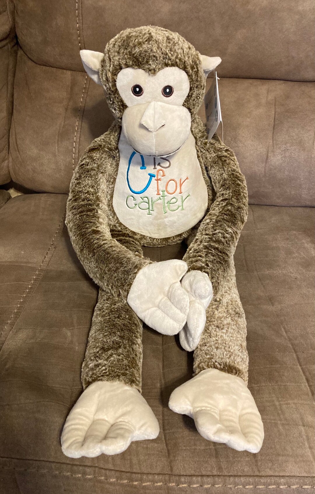 Long Legged Monkey Stuffed Animal - Etsy