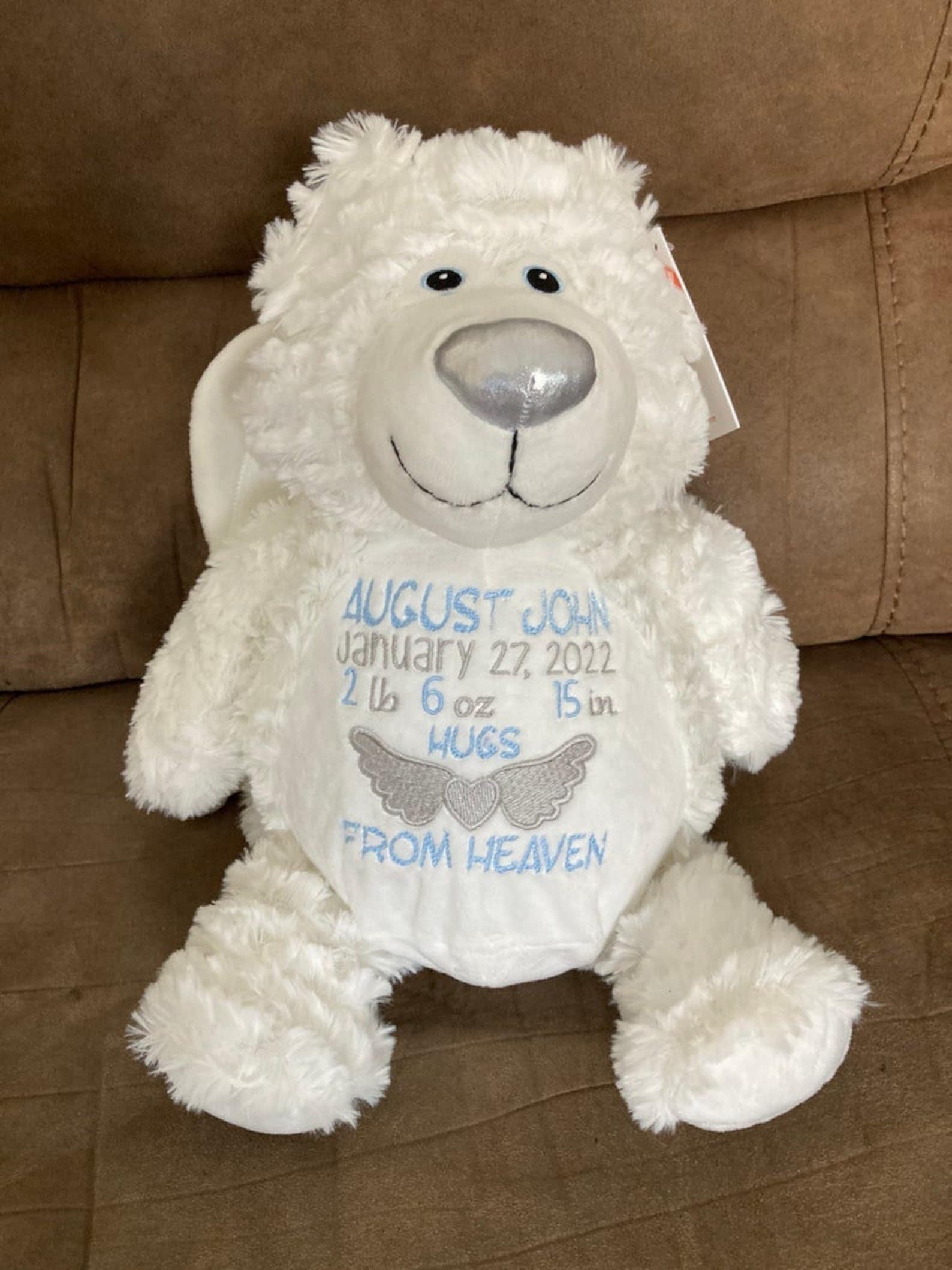 Personalized Memorial Stuffed Animal - Etsy
