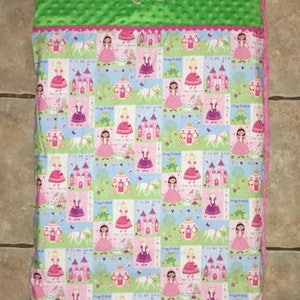 Princess Custom Embroidered Nap Mat Cover and Blanket - Etsy