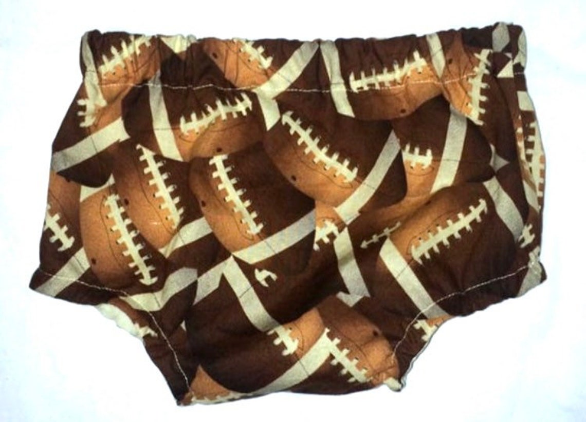 Football Diaper Cover and Neck/bow Tie - Etsy