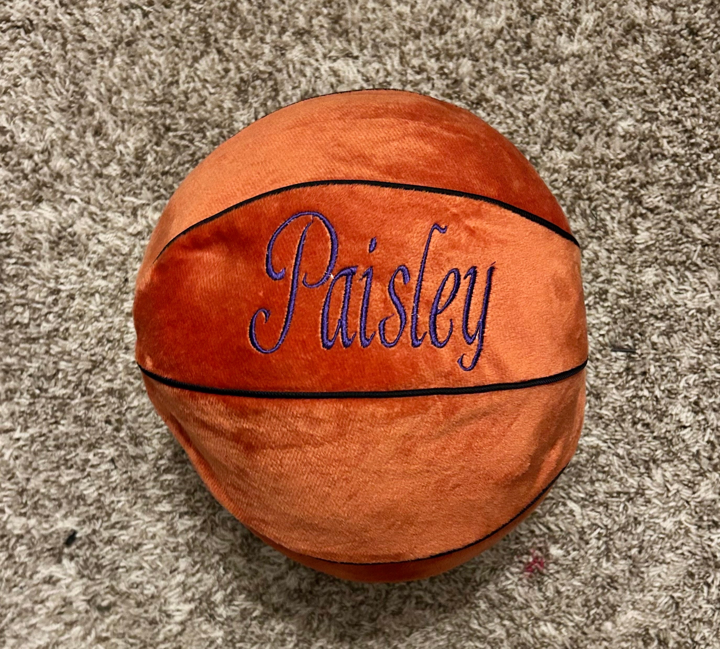 Personalized Stuffed Basketball - Etsy