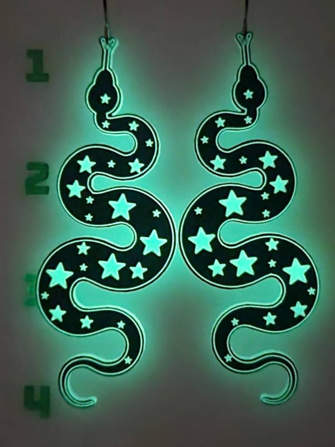 Glow in Dark Star Snakes - Etsy