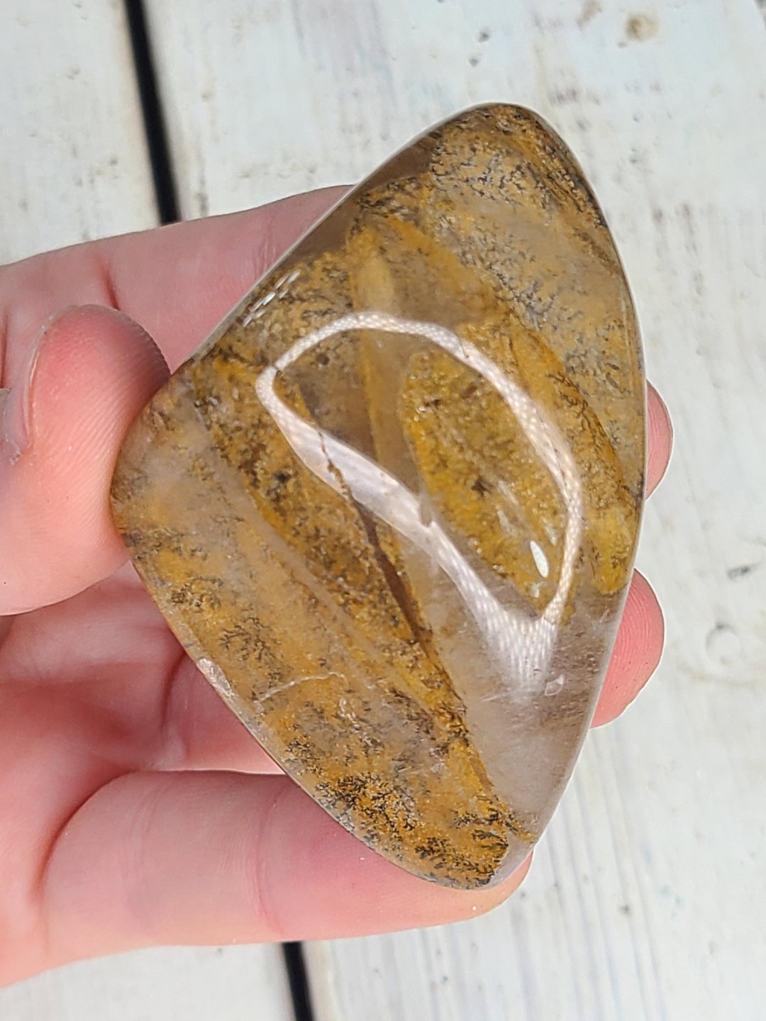 Dendritic Golden Healer Free Form, High Quality Dendritic Free Form ...