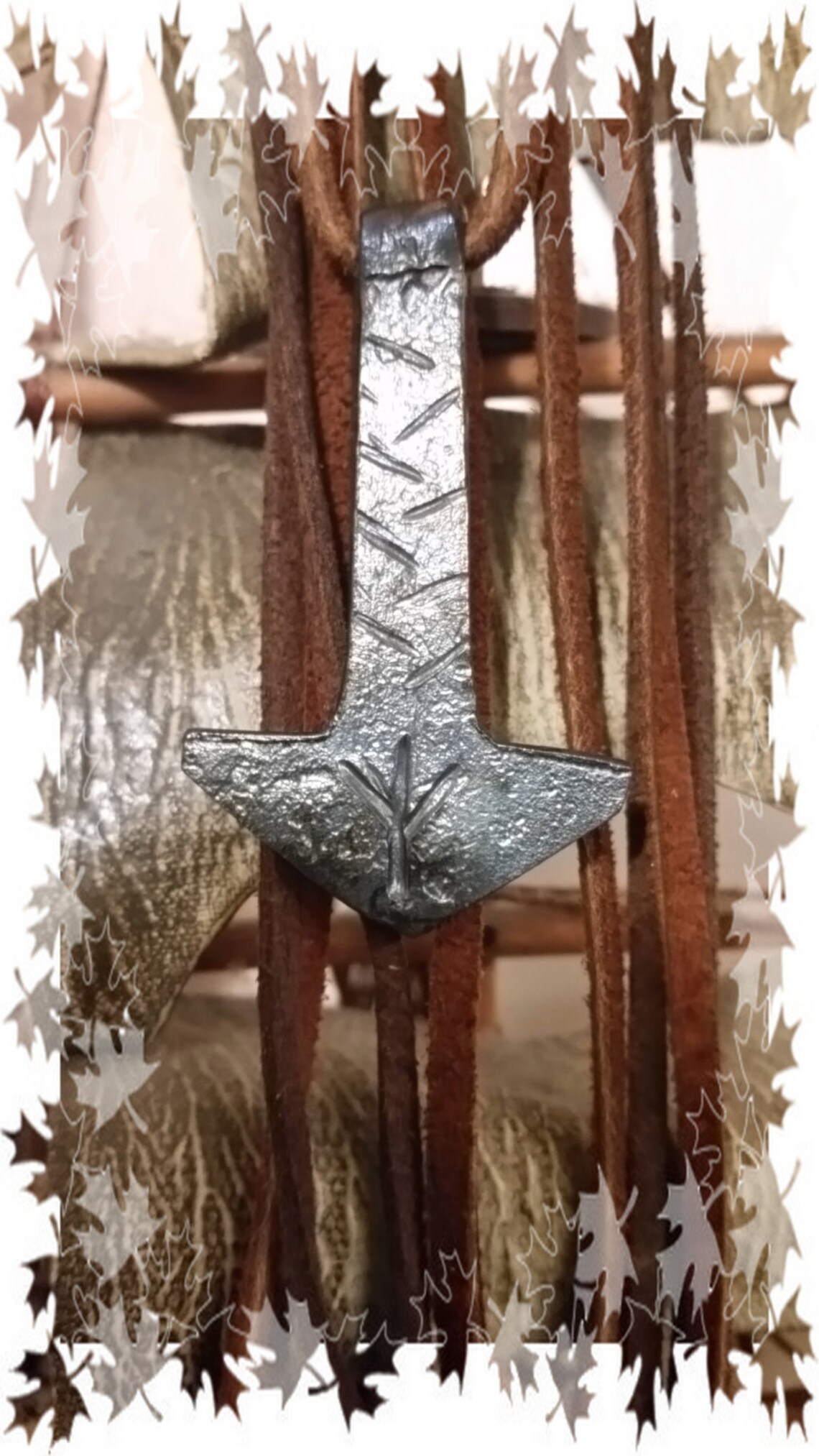 Hand Forged Thor's Hammer With Custom Rune or 2 Initals. - Etsy
