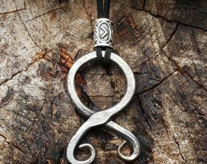 Troll Cross Trollkors Necklace Blacksmith Made Viking Jewelry - Etsy