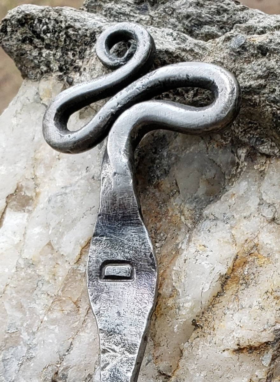 Hand Forged Viking Hair Spike - Protection, Warrior, Strenght, Self ...